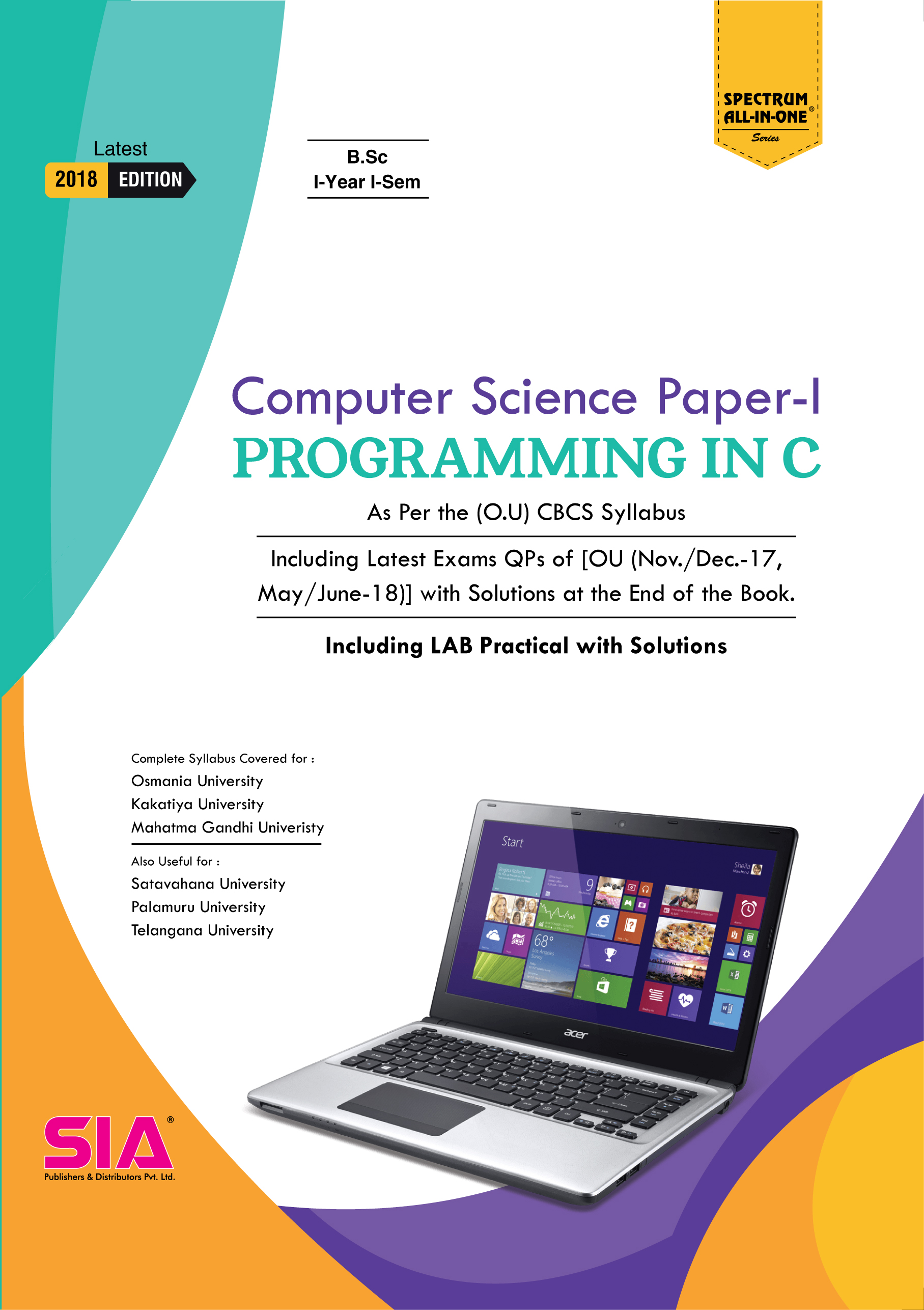 SIA Publishers arts-and-science-bsc-osmania-university-Iyear-Isem